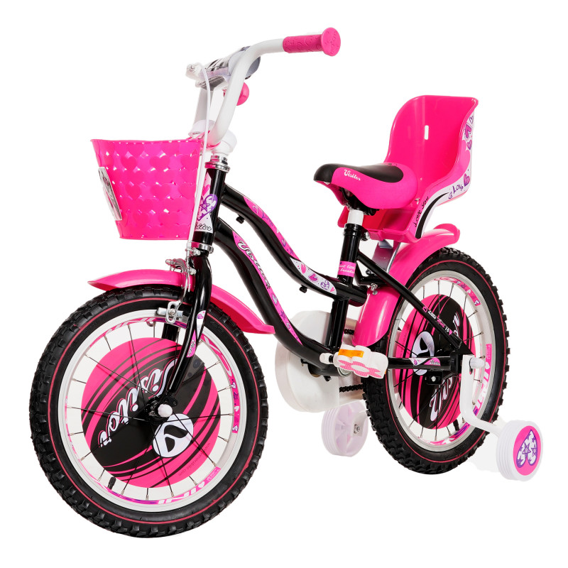 Детски велосипед LITTLE HEART 16", розов марка Venera Bike | Kidso.bg