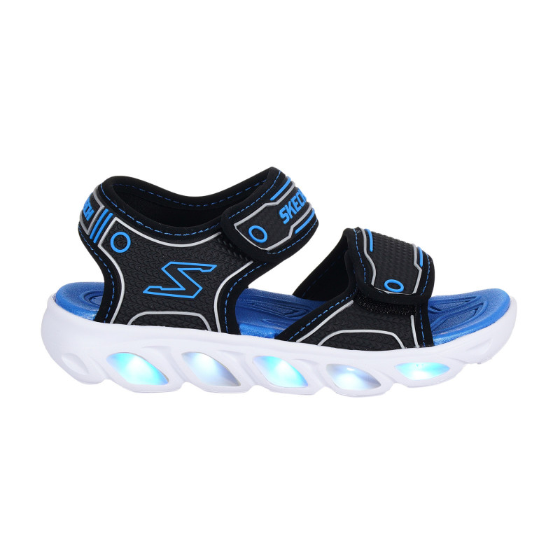 Skechers Светещи сандали, сини за момче . Произход PRC | Kidso.bg