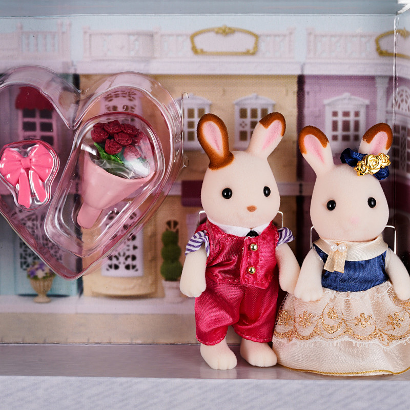 Комплект фигурки Sylvanian Families - Двойка зайчета, 2 части | Kidso.bg